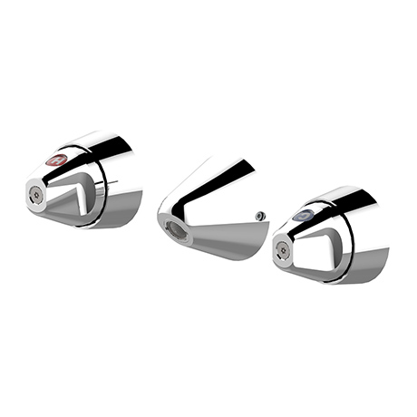 Correctional Wall Basin Tap Sets - Bathroom Collective