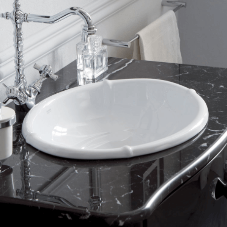 Ceramic Inset Basins - Bathroom Collective