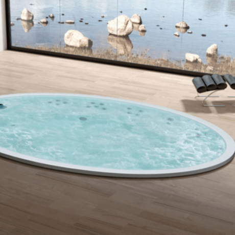 Bathroom Acrylic Island Spa Baths - Bathroom Collective