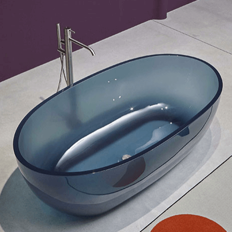Coloured Resin Freestanding Baths - Bathroom Collective