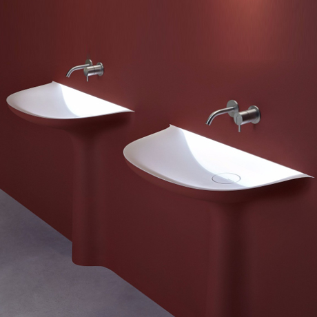 Resin Semi Inset Basins - Bathroom Collective