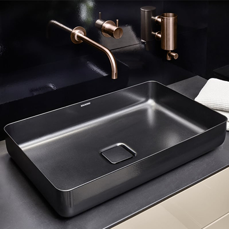 Bathroom Steel Enamel Above Counter Basins