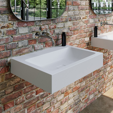 Steel Enamel Wall Mounted Basins - Basin Department