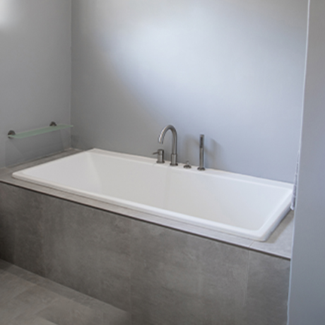 Dado Quartz Stone Inset & Undermount Baths