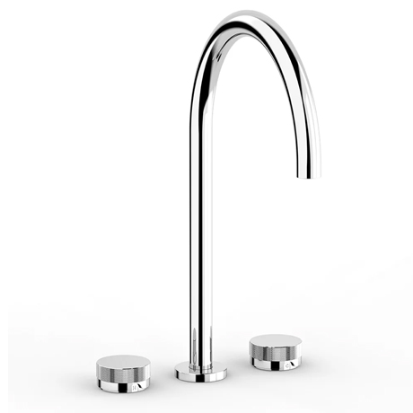 Faucet Strommen Zero Knurled Taps - Bathroom Collective