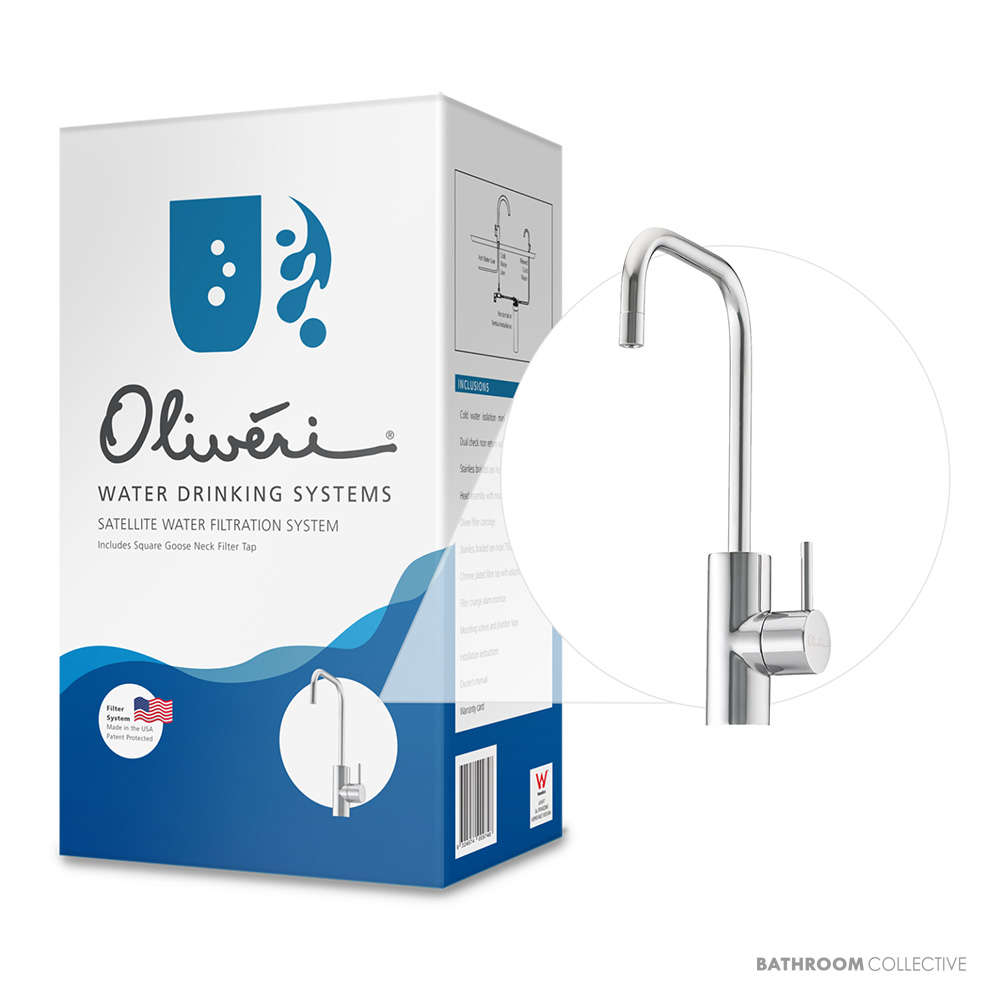 Oliveri Square Gooseneck Filter Systems FS7075